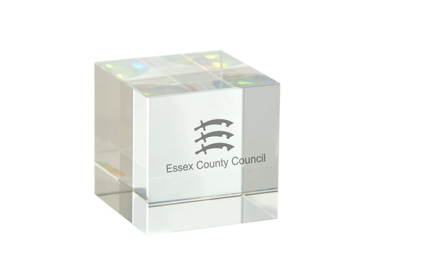 5cm x 5cm Optical Crystal Cube – Crystal Galleries Range Refresh